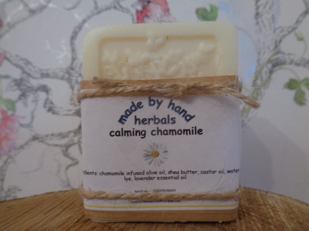 Calming chamomile soap - made by hand herbals